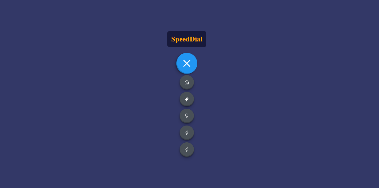Criando speedDial usando css - UrutauDev